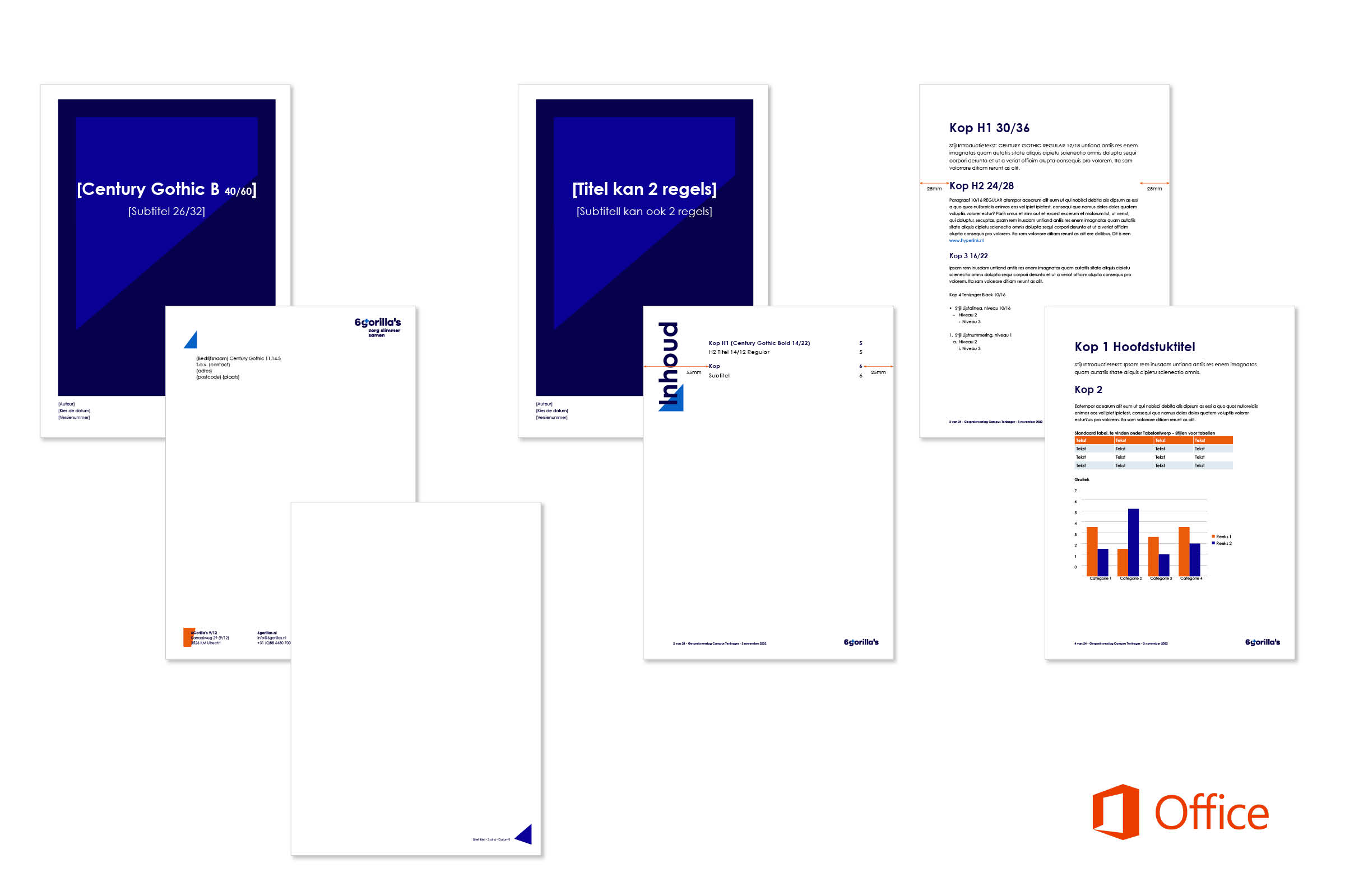 Word template op maat - Risign